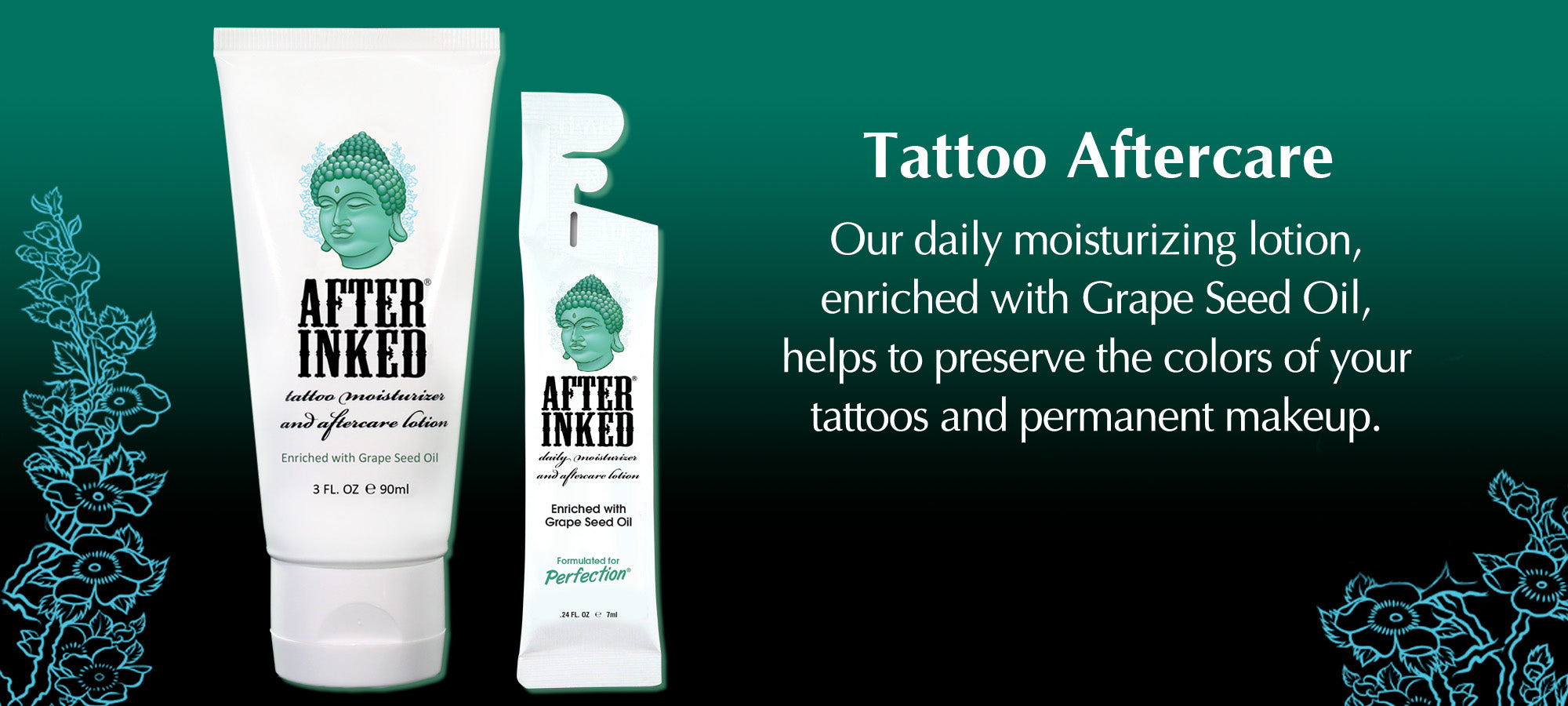 After Inked Tattoo Aftercare, Piercing Aftercare, Permanent Makeup